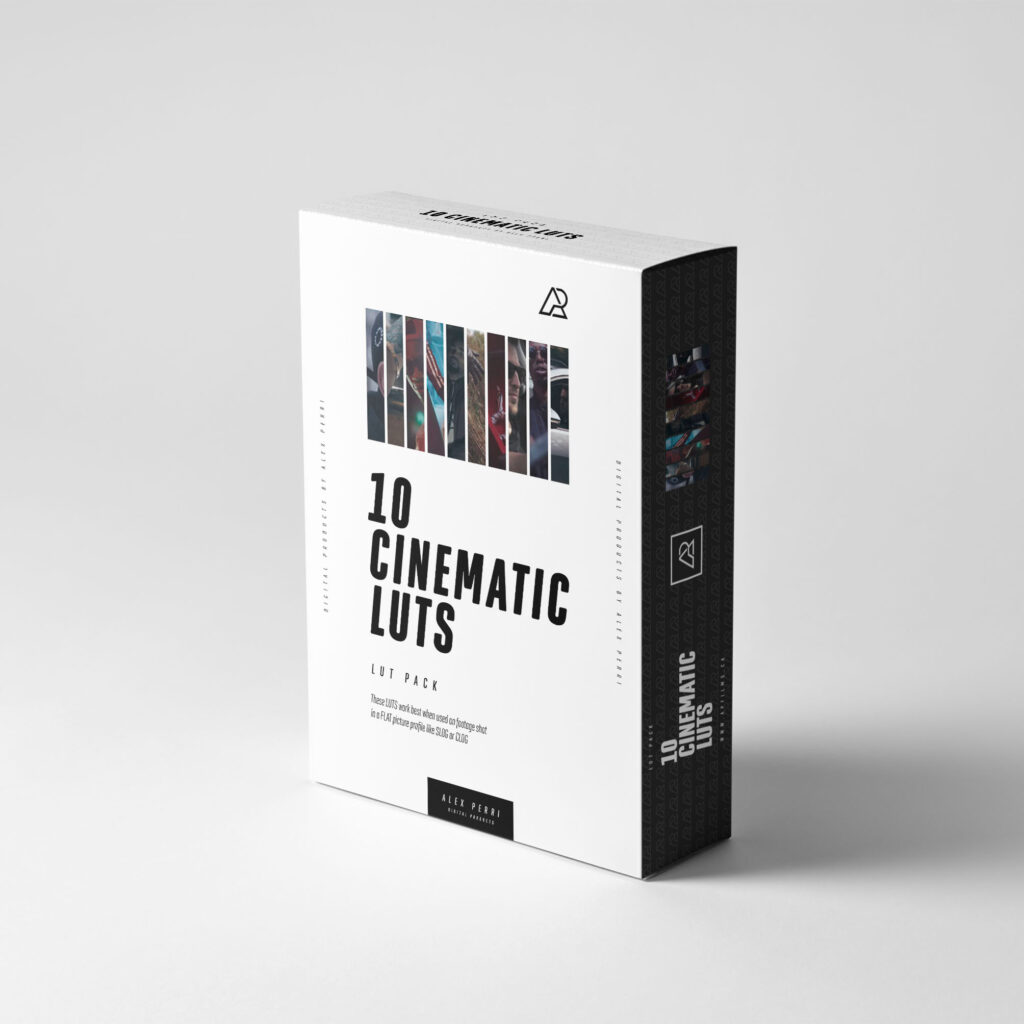 10 Cinematic LUTs – Alex Perri