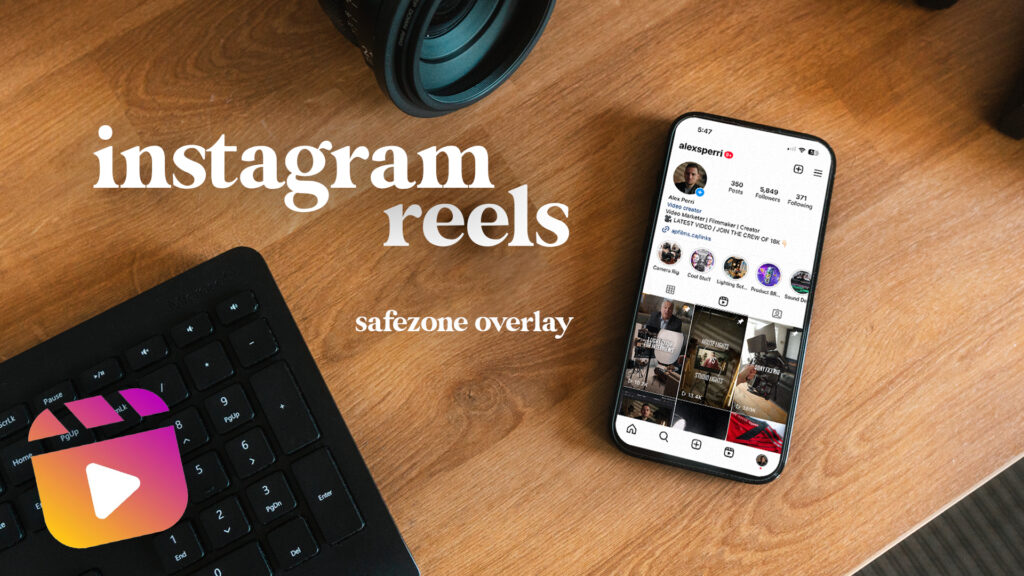Instagram Reels Safezone Overlay – Alex Perri